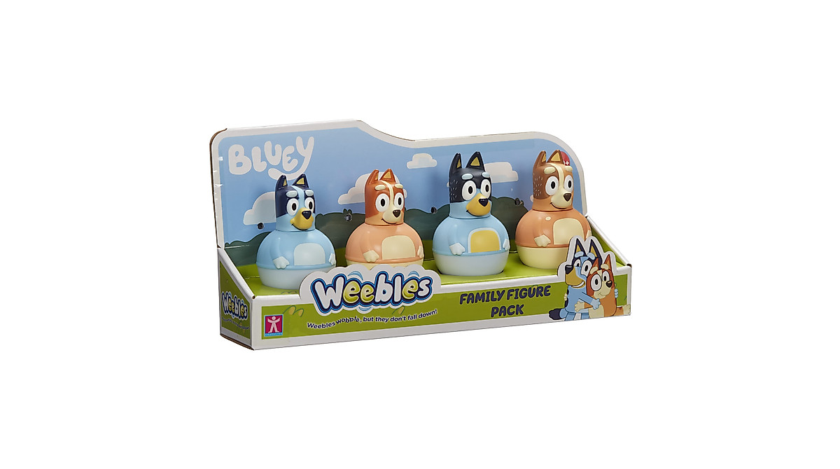 Character Options 07717 Four Pack, Weebles Wobble, Preschool Figures ...