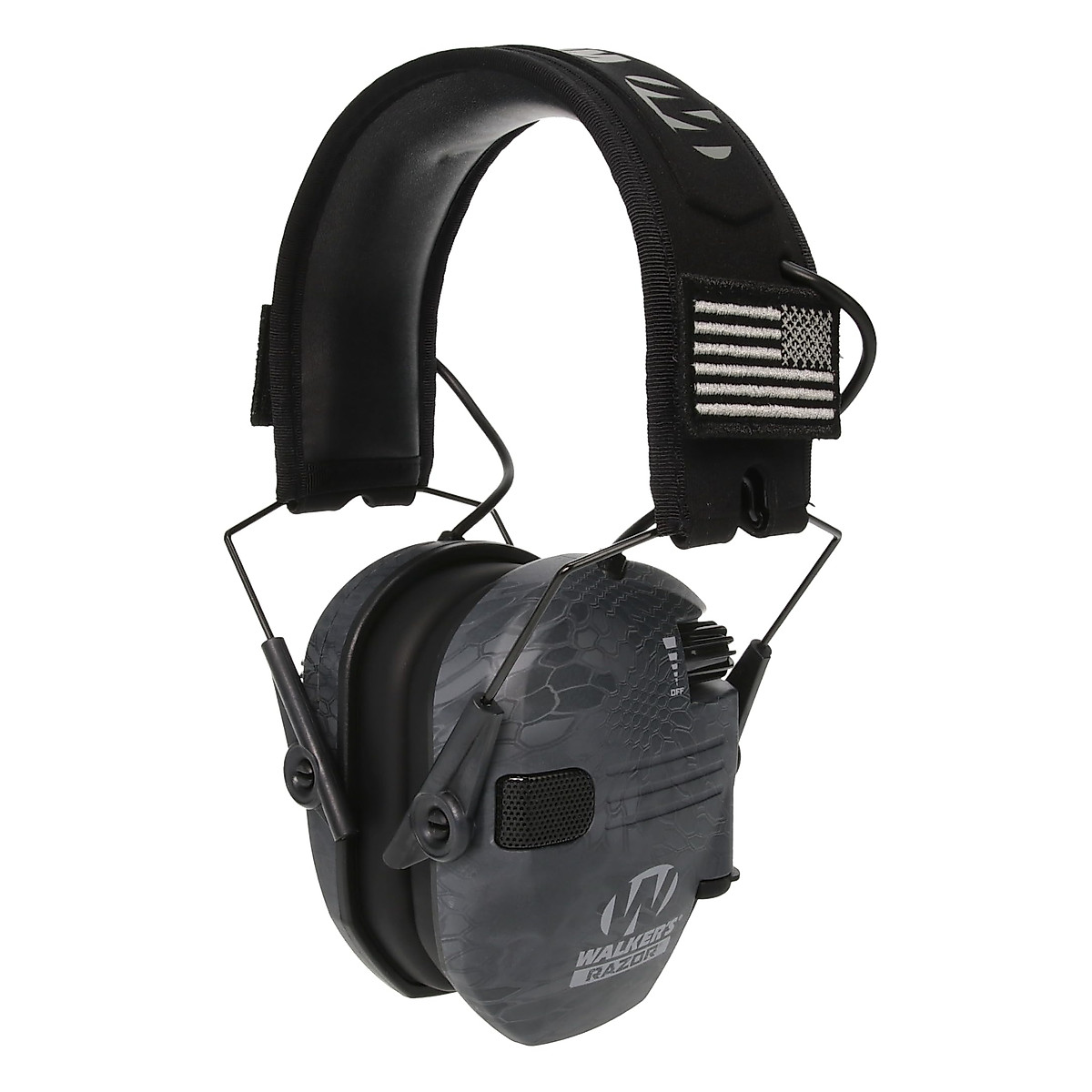 Walker's Razor Patriot Electronic Muff - Kryptek
