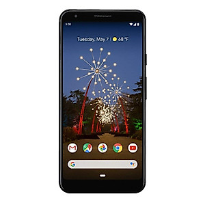 Google Pixel 3a XL Verizon Just Black, 64GB (Renewed)