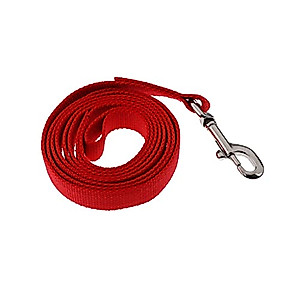 N/A Equestrian Lead Rope Cotton Woven Rope, Snap Clip Lightweight Equipment, Used for Riding Red/Blue/Black (Color : Red)