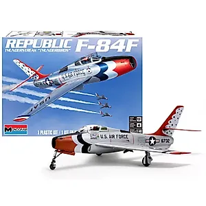 Revell 85-5996 Republic F-84F Thunderstreak Thunderbirds 1:48 Scale 75-Piece Skill Level 4 Model Airplane Building Kit