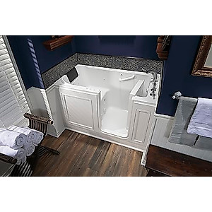 American Standard 3260.219.CRW Acrylic Whirlpool and Air Spa 32"x60" Right Side Door Walk-In Bathtub in White