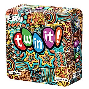 Gamewright 253 Twin It! Card Game Multi-colored, 5"