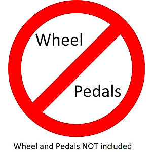 Wheel Stand Pro G Racing Wheel Stand Compatible With Logitech G29 G923 G920 G27 & G25 Wheels, Deluxe, Original V2. Wheel and Pedals Not included.