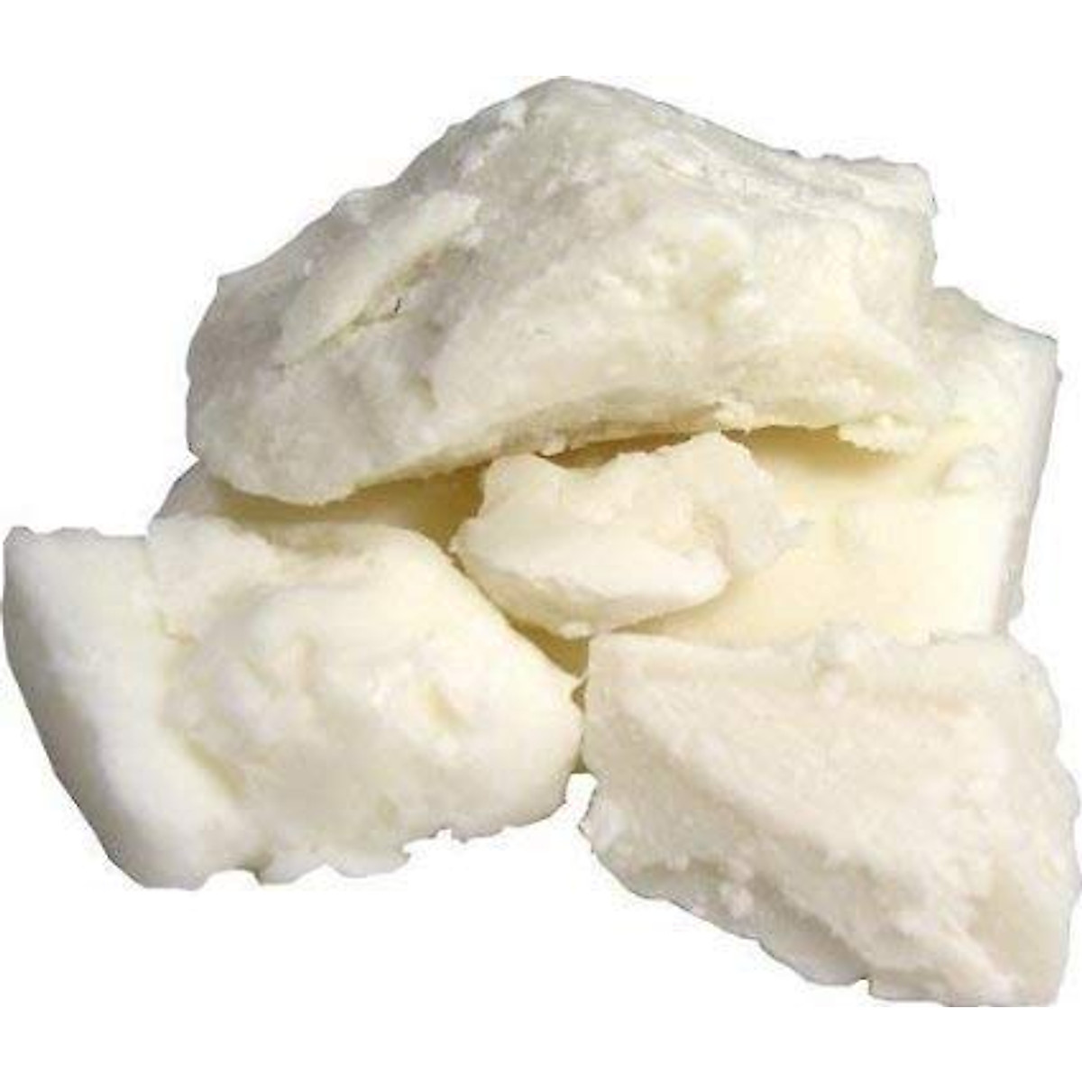 Caribbean Coastal Delights Unrefined Raw Shea Butter - 2 lb - Ivory - Ghana Africa