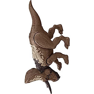 Mattel Jurassic World Strike Attack Zuniceratops Dinosaur Action Figure Toy with Attack Feature & Movable Joints