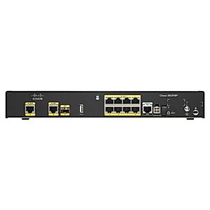 Cisco C892FSP-K9 1 GE and 1GE/SFP High Perf Security Router (Renewed)