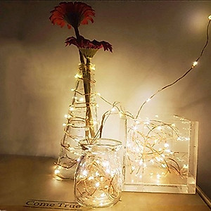 Smartdio 200 LED Solar Powered String Lights, 8 Modes 72ft Copper Wire Starry Lights, Outdoor Waterproof IP65 Fairy Christams Decorative Lights for Gardens,Homes,Wedding,Party