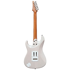 Ibanez AZ2204N Prestige 6-String Electric Guitar (Antique White Blonde, Right-Handed) with Case