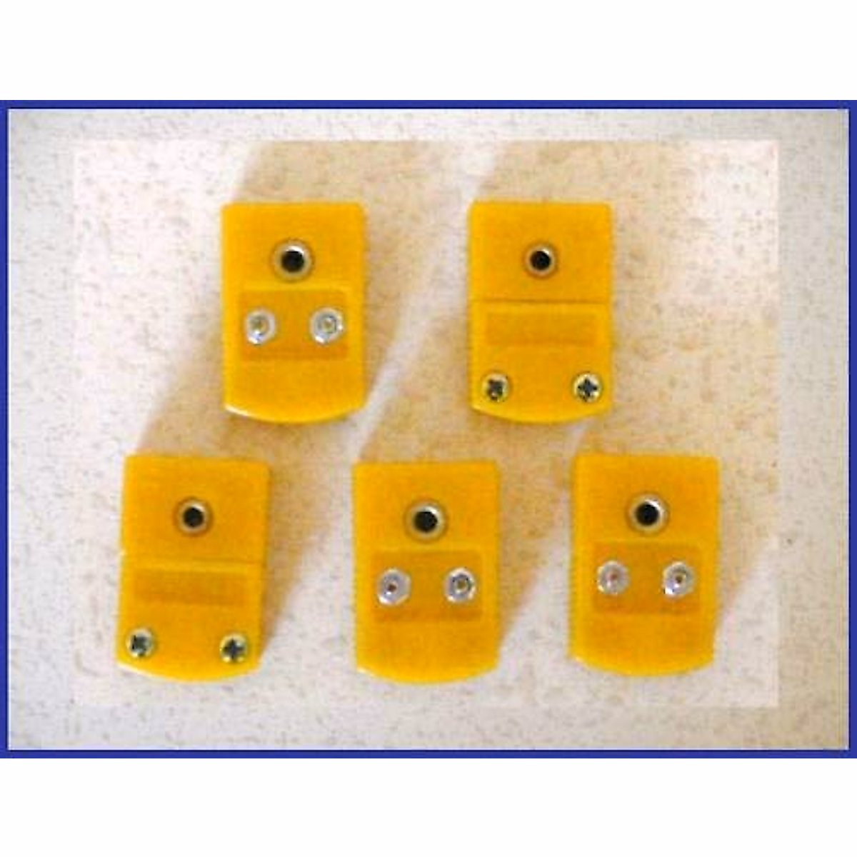 5 Female Flat PIN K Type THERMOCOUPLE Wire Connector Miniature Mini Socket Plug