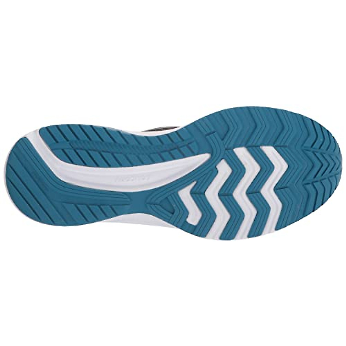 Saucony Men's Cohesion 15 Running Shoe, Charcoal/Topaz, 8.5