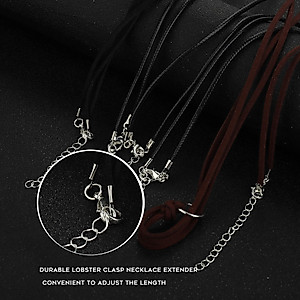 ORAZIO 6 Pcs Long Pendant Necklaces For Women Fashion Jewelry Simple Long Feather Leaf Heart Turquoise Costume Y Necklace Womens Statement Long Necklace Set Boho