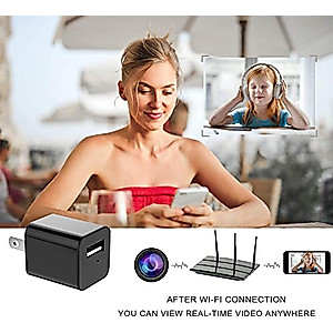 BAIDREN 2022 Upgrade -1080P HD WiFi Security Camera, Indoor Surveillance Camera with Audio and Video, for Home Office Indoor Outdoor Security-A003