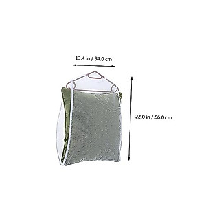 Alipis 4Pcs clothes bag drying rack clothes pillow clothes drying pouch clothes drying net hanging clothes drying bag clothes drying Polyester Mesh hanging pillow clothing