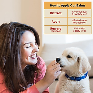 Pet Nose Balm for Dogs & Cats - Natural Healing & Moisturizing Balm for Dry, Cracked Snouts - Plant-Based, Soothing Skin Formula