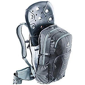 deuter Unisex – Adult's Attack 22 EL Bicycle Backpack with Protector, Graphite Shale, 22 L