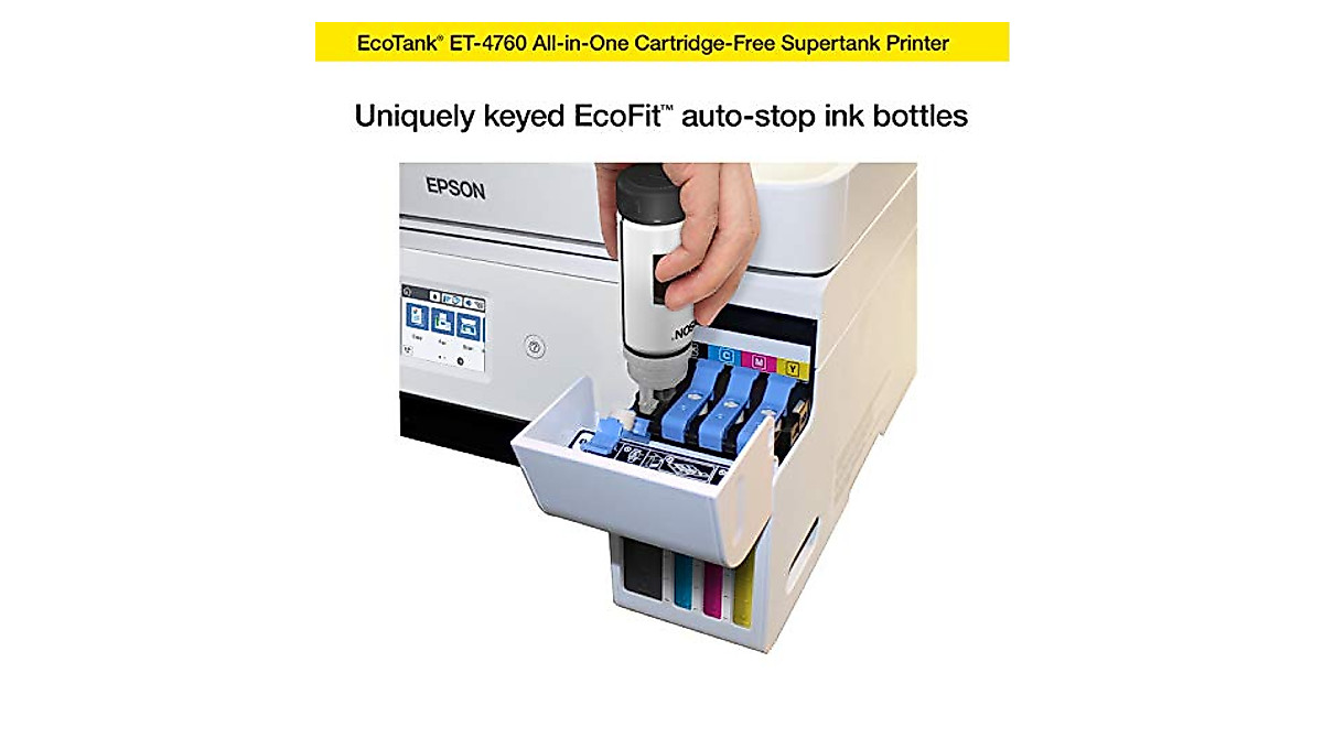 Epson EcoTank ET-4760: Cartridge-Free Wireless Printer