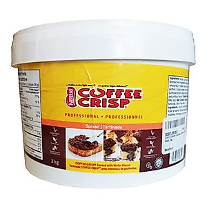 Nestle Professional Coffee Crisp Chocolate Spread, 3kg/6.5 lbs, Imported from Canada)