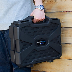 CASEMATIX Travel Case Compatible with Meta Quest 3 Elite Strap Bundle VR Gaming Headset & Accessories, Impact Resistant Shell and Precision Cut Shock Absorbing Foam Protects Meta 3