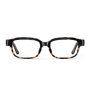 Echo Frames (2nd Gen) | Smart audio glasses with Alexa | Quartz Gray with black sunglass lenses