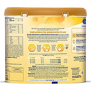 Enfamil NeuroPro Baby Formula, Milk-Based Infant Nutrition, MFGM* 5-Year Benefit, Expert-Recommended Brain-Building Omega-3 DHA, Exclusive HuMO6 Immune Blend, Non-GMO, 124.2 oz​