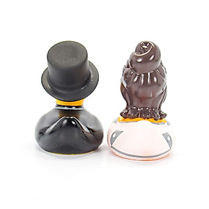 Bride & Groom Rubber Duck (Mini) Set Bath Toy by Bud Duck | Elegant Gift Packaging I do! | Child Safe | Collectable