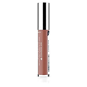 Neutrogena Hydro Boost Moisturizing Lip Gloss, Hydrating Non-Stick and Non-Drying Luminous Tinted Lip Shine with Hyaluronic Acid to Soften and Condition Lips, 27 Almond Nude Color, 0.10 oz