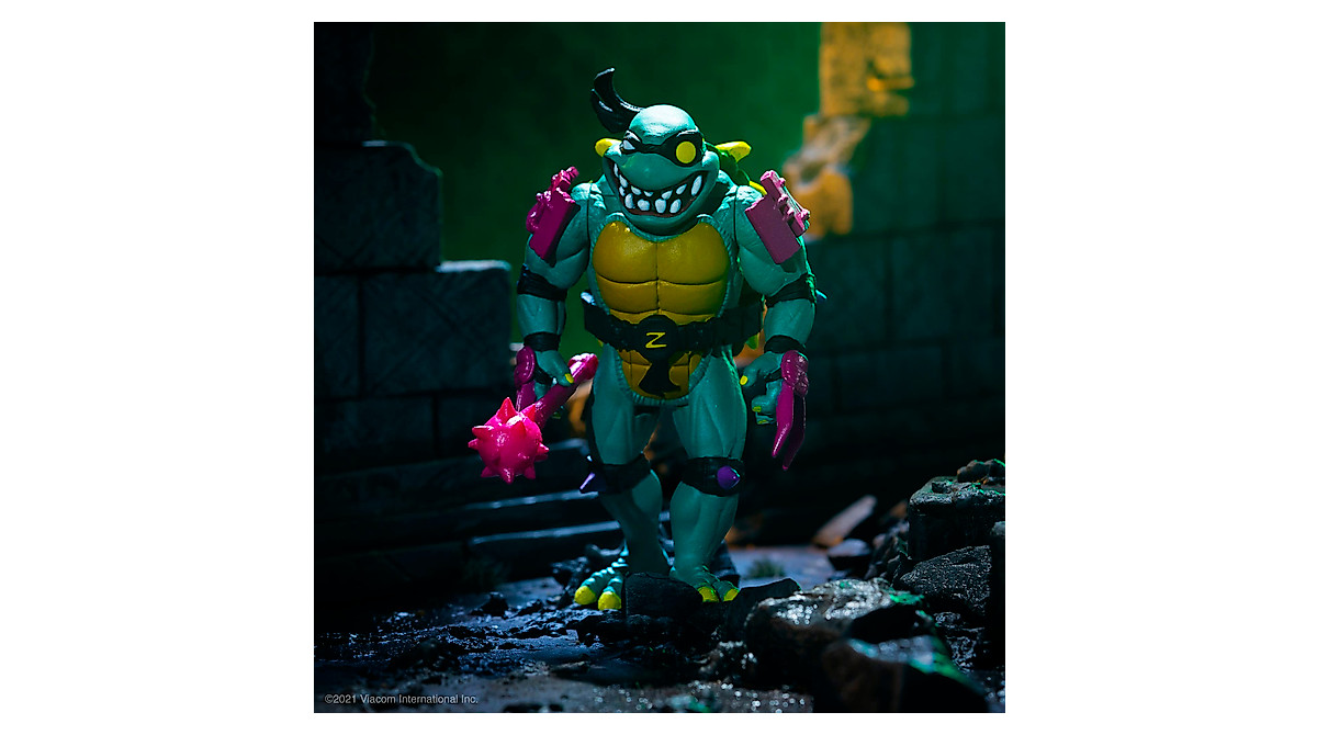 Super7 TMNT Slash 3.75" Figure - Adventure Ready!