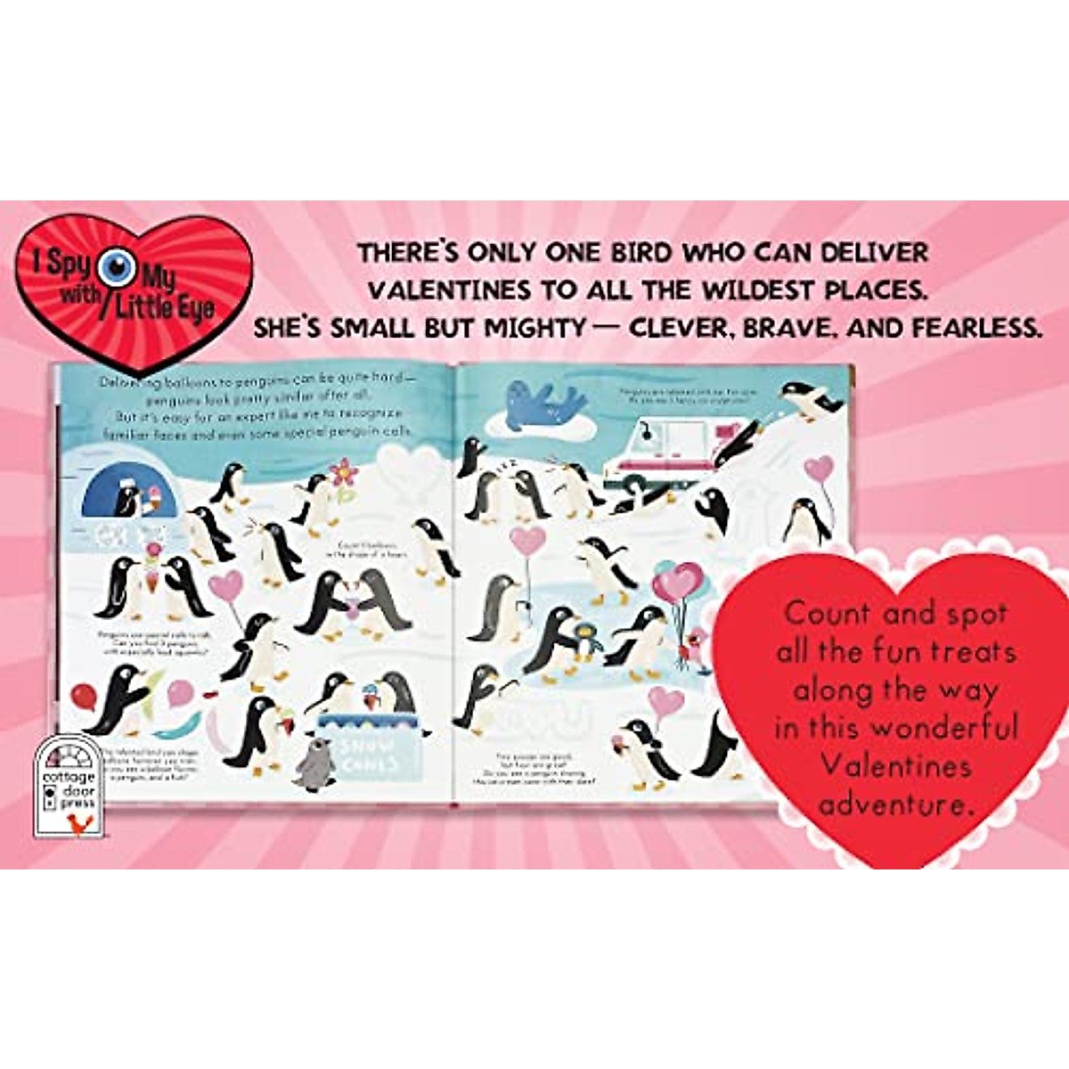 Valentine Love & Find - I Spy With My Little Eye Kids Search, Find, and Seek Activity Book, Ages 3, 4, 5, 6+