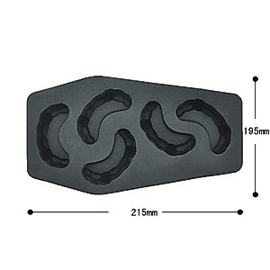 BESPORTBLE Halloween Vampire Teeth Ice Cube Mold Creative Halloween Theme Chocolate Ice Box Ice Cube Tray Mold Ice Maker DIY Kitchen Party Accessories