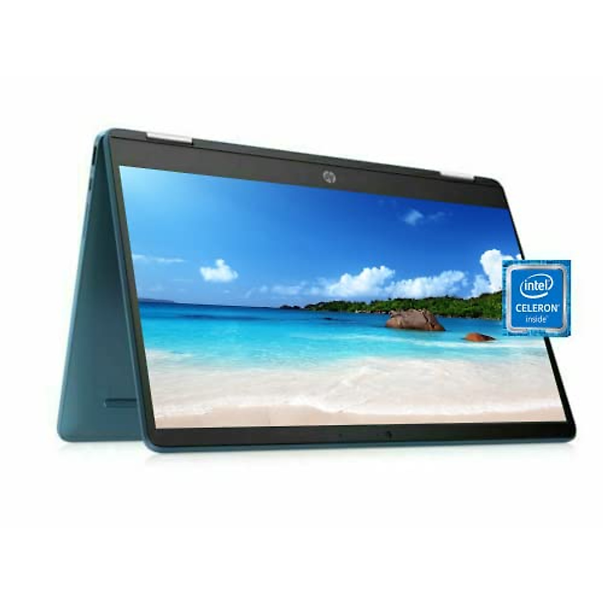 HP 2022 Newest Chromebook X360 Spin 2-in-1 Convertible Touchscreen Laptops for Student & Business, 14'' HD, Intel Celeron N4120, 4GB RAM, 64GB SSD, Webcam, Bluetooth, Stylus Pen Included, Chrome OS