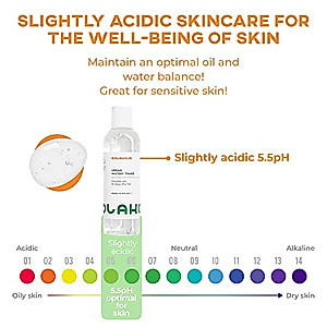 NOLAHOUR Vegan Watery Toner | Facial Toner for Men and Women | Hydrating Toner for Face w/Natural Ingredients | Toner for Oily Skin & Sensitive Skin | Korean Toner for Face (Pack of 1, 6.76 Fl Oz)