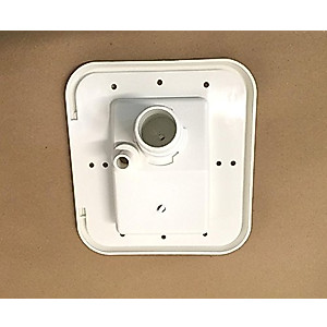 Valterra White Gravity Water Hatch Fill Dish Lock Keys RV Trailer