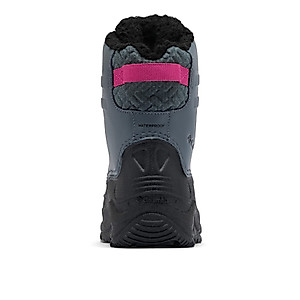Columbia Youth Unisex Bugaboot Celsius, Graphite/Wild Fuchsia, 3