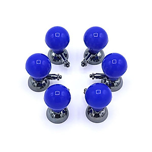 Compatible Universal ECG/EKG Electrode Ball Bulb Suction Adult Size 1.02 inch 6 Pcs/Set