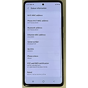 Samsung Galaxy S20 FE (5G) 256GB 6.5" Display Unlocked - Cloud Navy (Renewed)