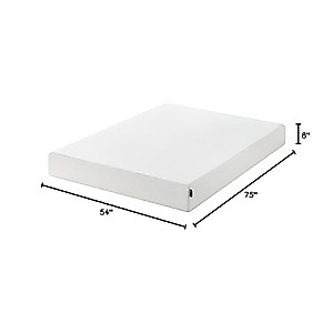 Zinus 8 Inch Green Tea Essential Memory FoamMattress/Bed-in-a-Box/AffordableMattress/CertiPUR-US Certified, Full