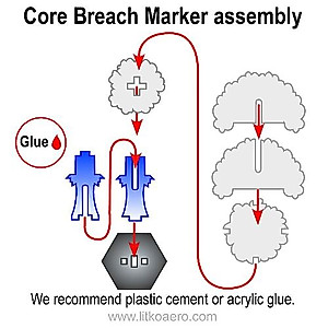 LITKO Mecha Combat Token Set Compatible with Battletech Classic, Multi-Color | Core Breach | Torso Twist | Shut DOwn | Destroyed