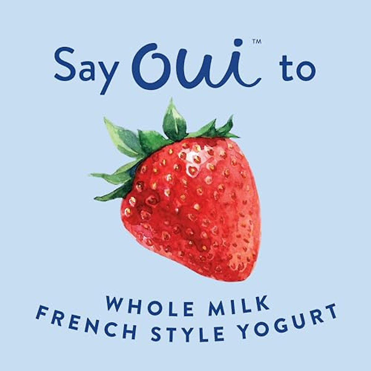 Oui by Yoplait French Style Strawberry Whole Milk Yogurt, 5 OZ Jar
