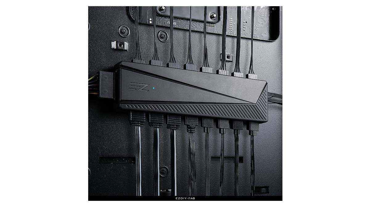 EZDIY-FAB ARGB PWM Fan Hub - Ultimate PC Cooling Solution