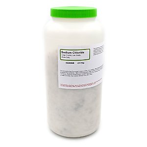 ALDON Innovating Science Crystalline Laboratory-Grade Sodium Chloride, 2.5kg - The Curated Chemical Collection