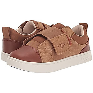UGG Rennon Low Sneaker, Chestnut, 1 US Unisex Little Kid