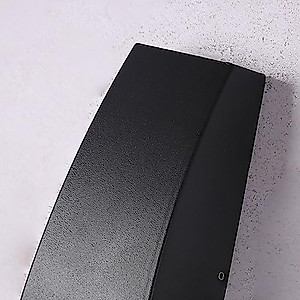 WENZIFI 6W LED Outdoor Wall Lights Up and Down Lighting IP65 Waterproof Wall Sconce Fixtures Die Cast Aluminum Wall Mounted Lamps for Porch Courtyards Garage Foyer Front Door