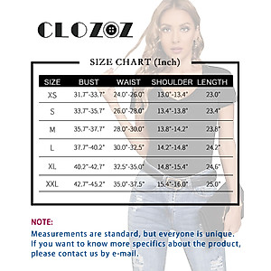 CLOZOZ Womens V Neck Short Sleeve Long Sleeve Shirt Fitted T Shirts Basic Tee Tops for Women Sexy Casual (2-shortseeve-Black, Medium)
