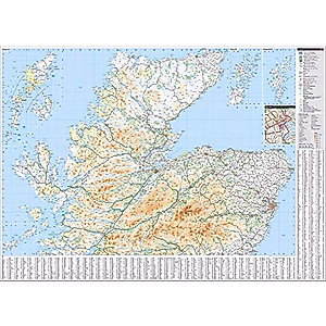 Philip's Scotland Road Map (Philip's Sheet Maps)