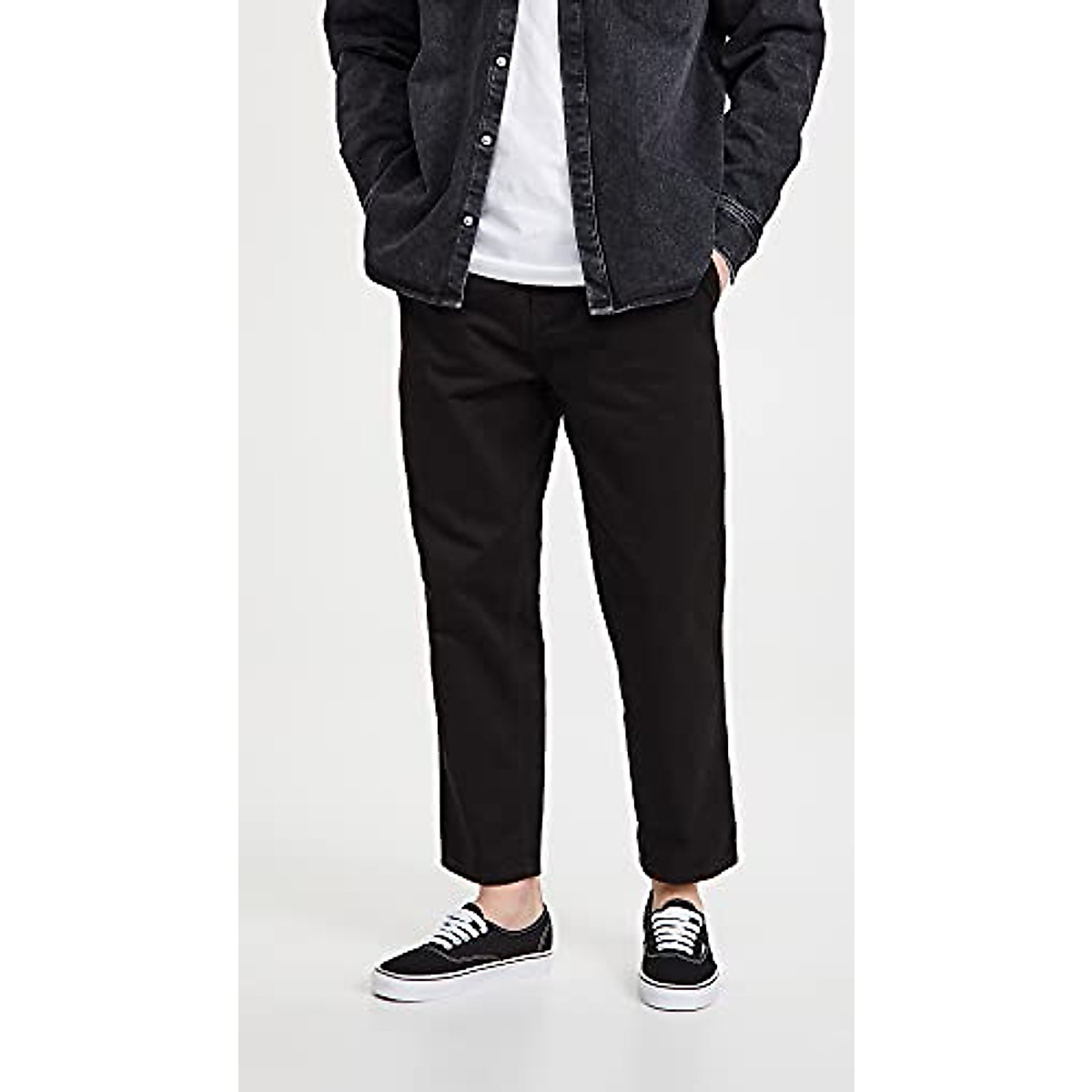 Carhartt WIP Men's Abbott Pants, Black, 34