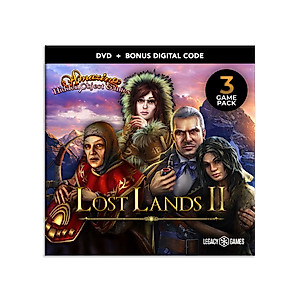 Legacy Games Amazing Hidden Object Games for PC: Lost Lands Vol. 2 (3 Game Pack) - PC DVD with Digital Download Codes