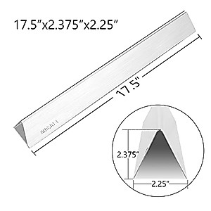 Flavorizer Bars Replacements 17.5 inch for Weber Genesis, Weber Genesis Parts for Weber Genesis 300 Grill Parts(2011-2016), Genesis E/EP-310, 320, 330, Genesis S-310, 330 (with Front Control Knobs)