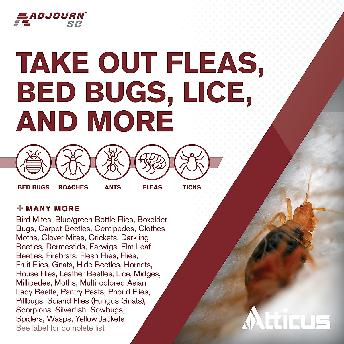 Adjourn SC (16 Ounce) Insecticide Concentrate - Compare to Suspend SC - Deltamethrin 4.75%