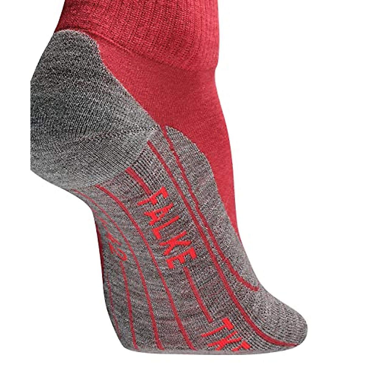 FALKE Women's Standard TK5 Short W SO, Red (Ruby 8830), 9.5-10.5